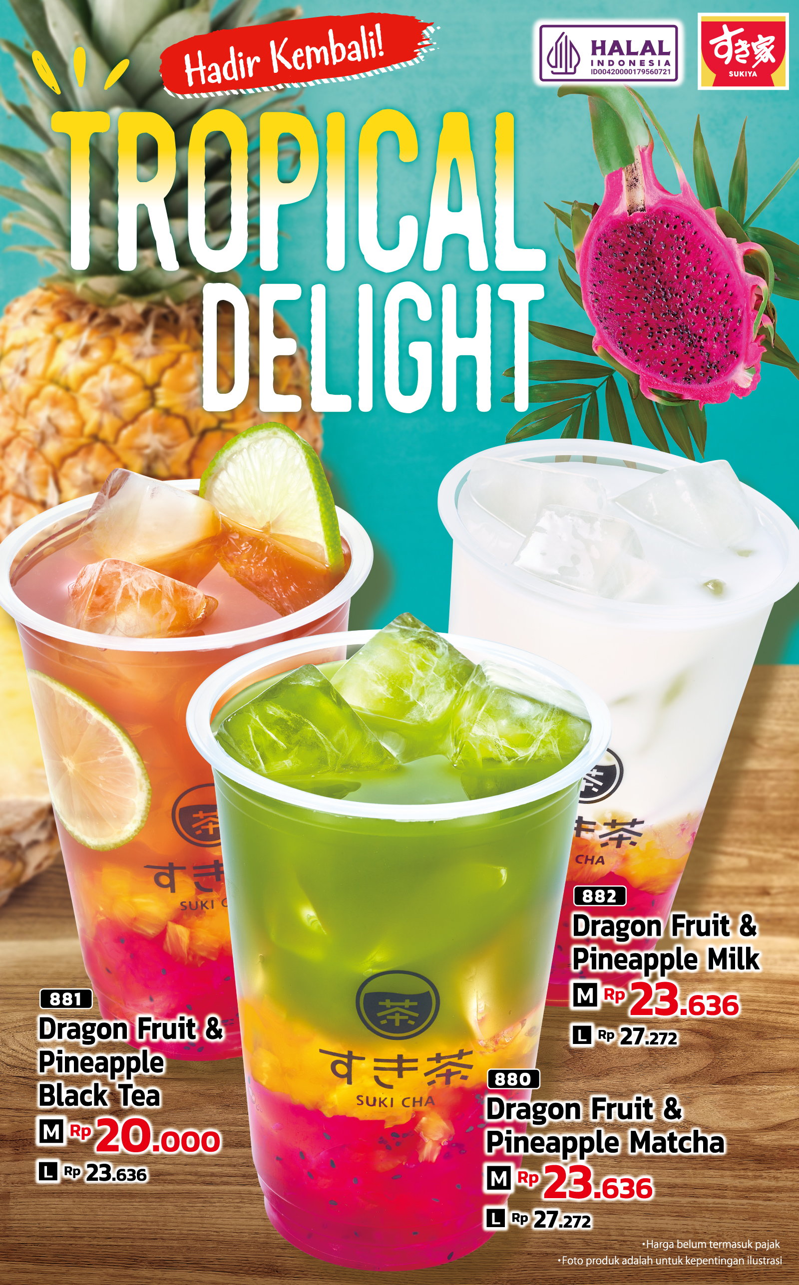 SUKIYA MENU | INDONESIA SUKIYA OFFICIAL SITE